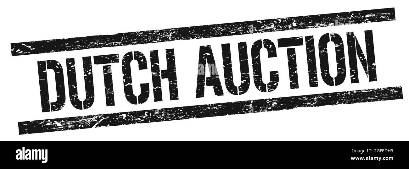 Dutch auction word hi-res stock photography and images - Alamy