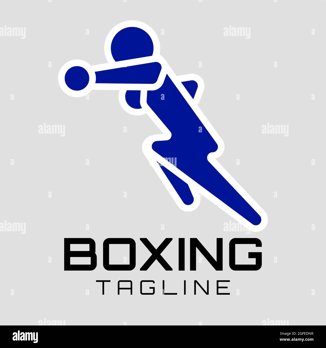 Boxing club, competitions logo. Martial arts of logo design concept ...