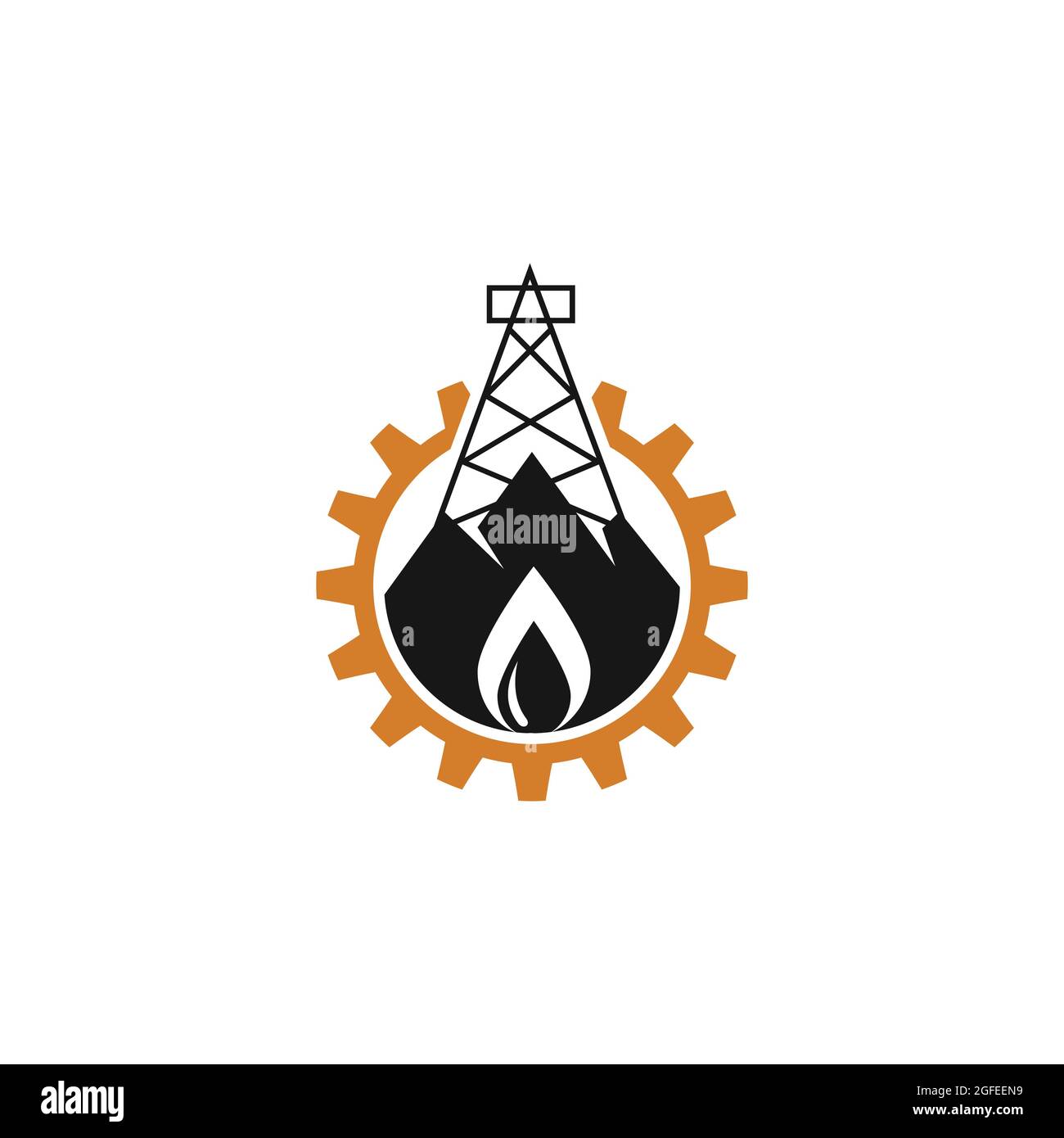 Gas & oil logo icon design for your business Stock Vector Image & Art - Alamy