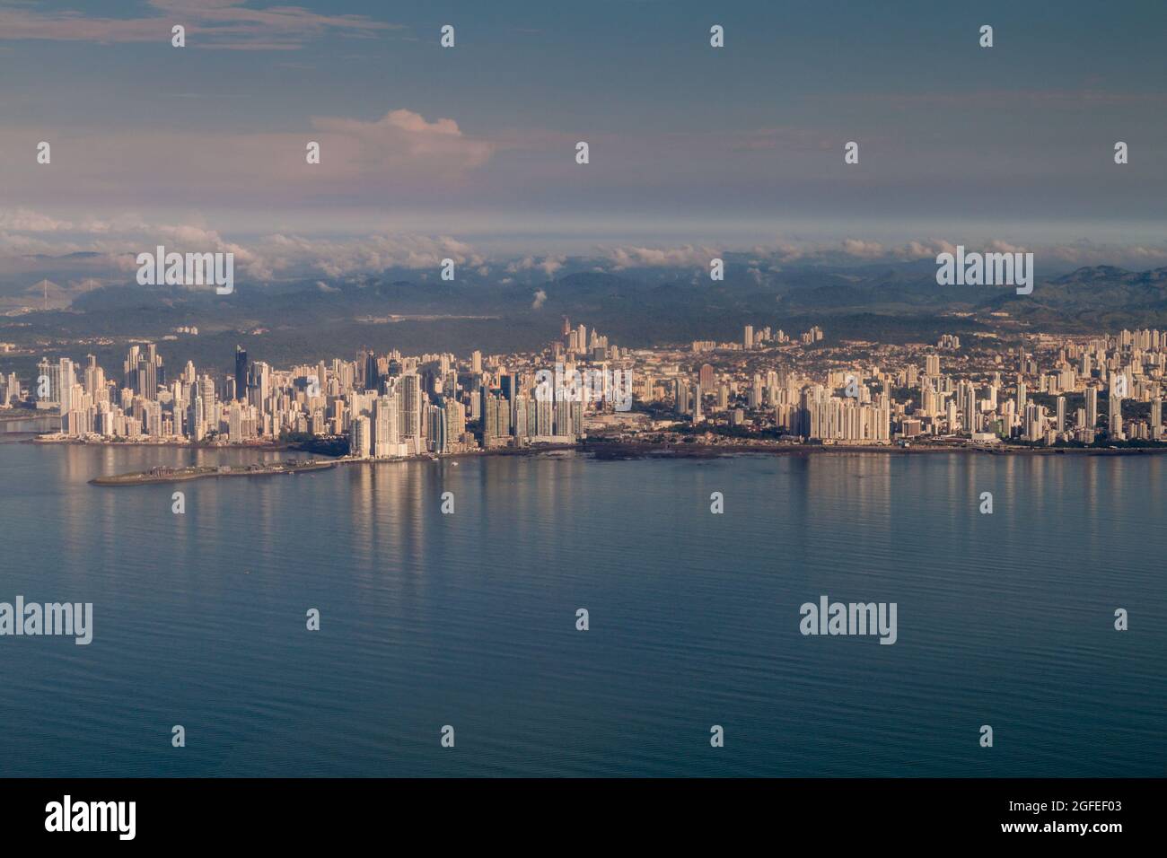 Skyline of Panama city, capital of Panama Stock Photo - Alamy