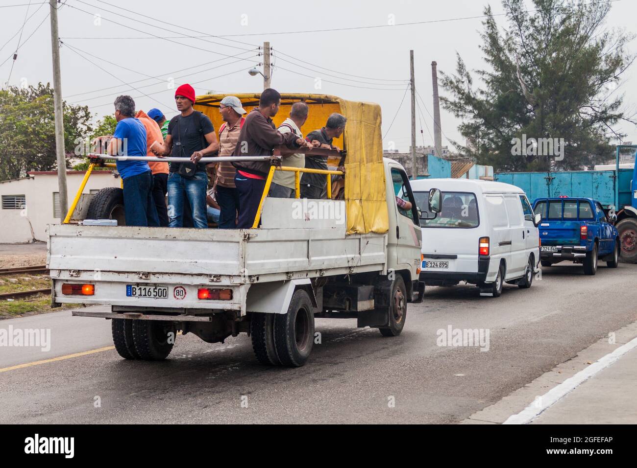 Cuban delivery truck hi-res stock photography and images - Alamy