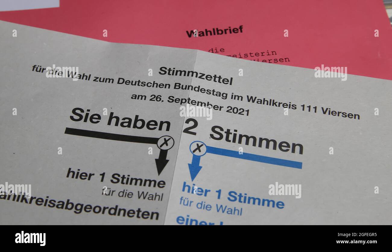 2021 german elections hi-res stock photography and images - Alamy