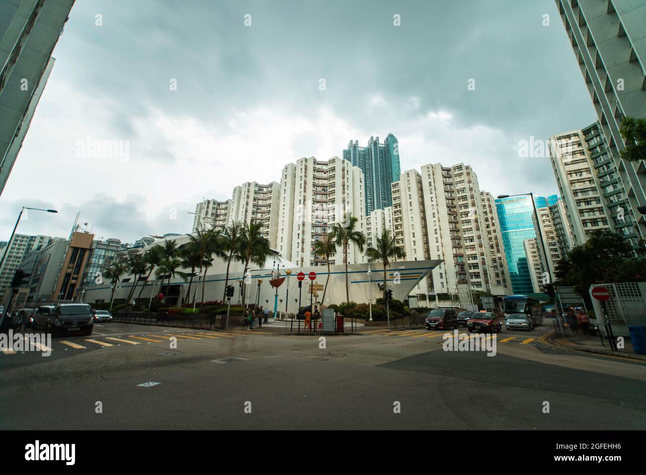 View of The Whampoa, Hong Kong Stock Photo - Alamy