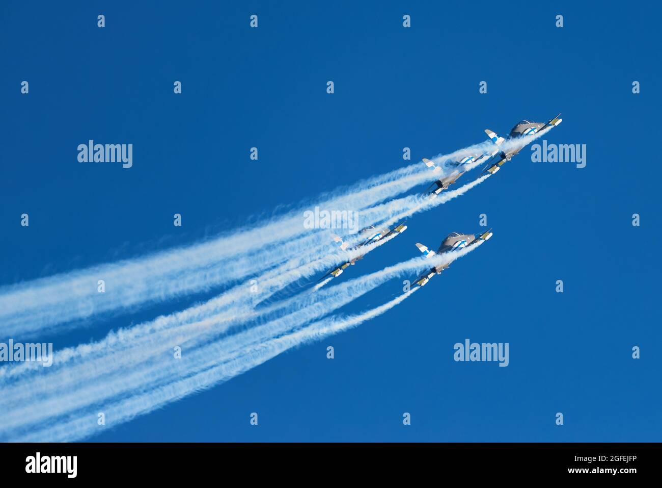 Finland air force aerobatic display team hi-res stock photography and ...