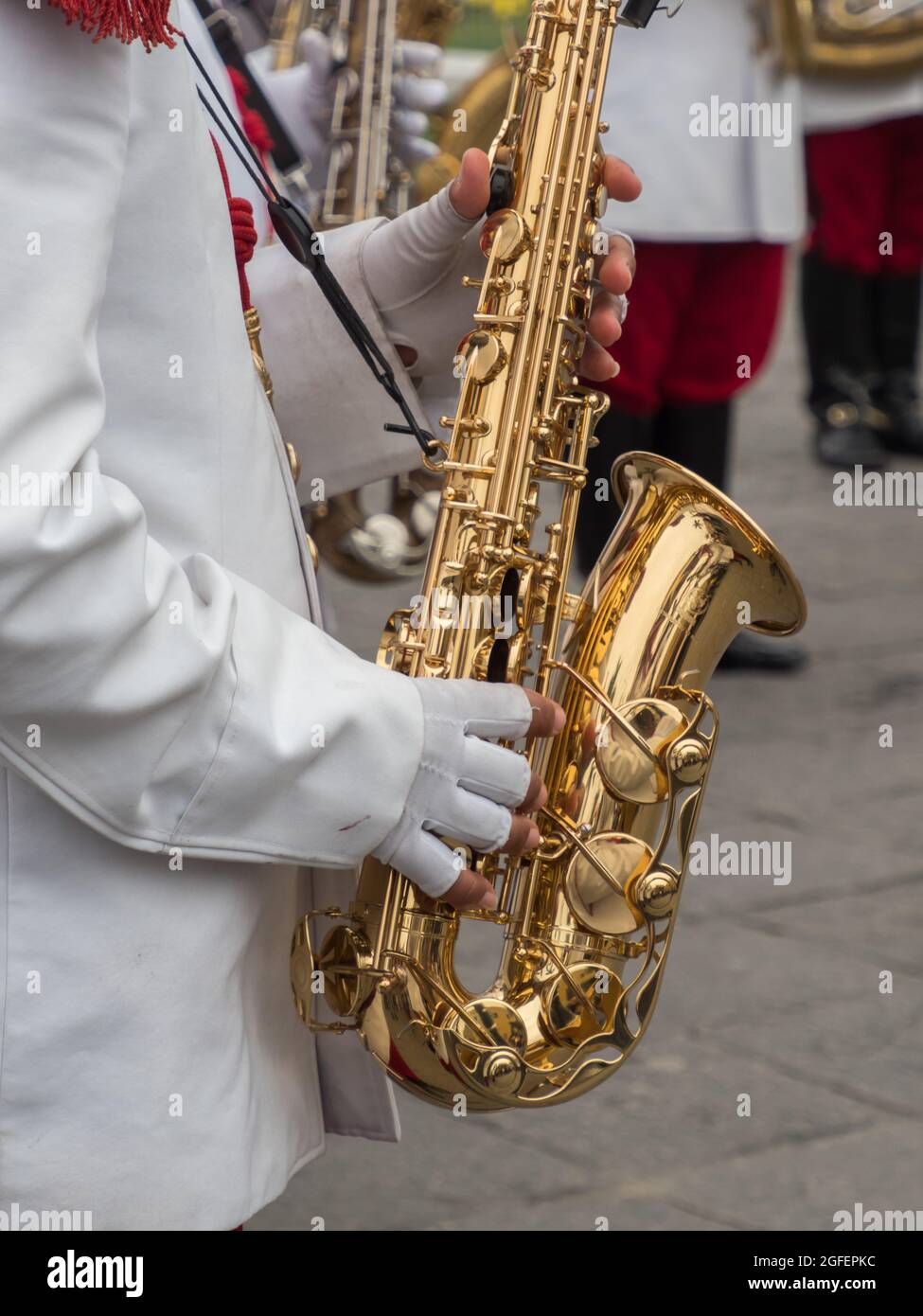 Gold hand guards hi-res stock photography and images - Alamy
