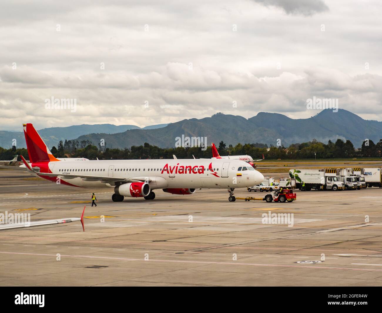 Bogota, Colombia - September, 2019: Airplane of airline Avianca and ...