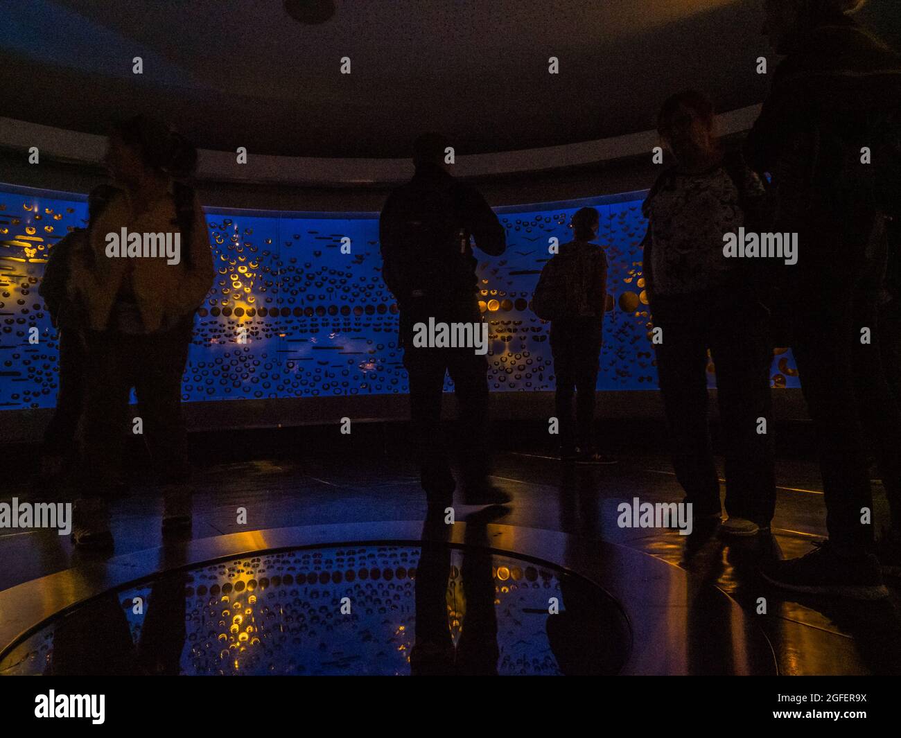 Bogota, Colombia - September 12, 2019: Exhibit in Museum of Gold ...