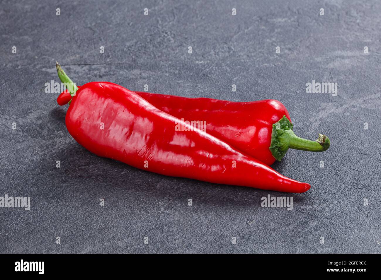 Organic Ramiro red pepper - healthy food Stock Photo - Alamy