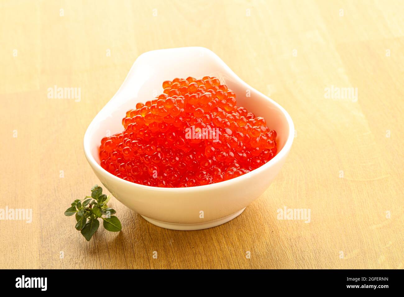 Russian Red caviar in the bowl Stock Photo - Alamy