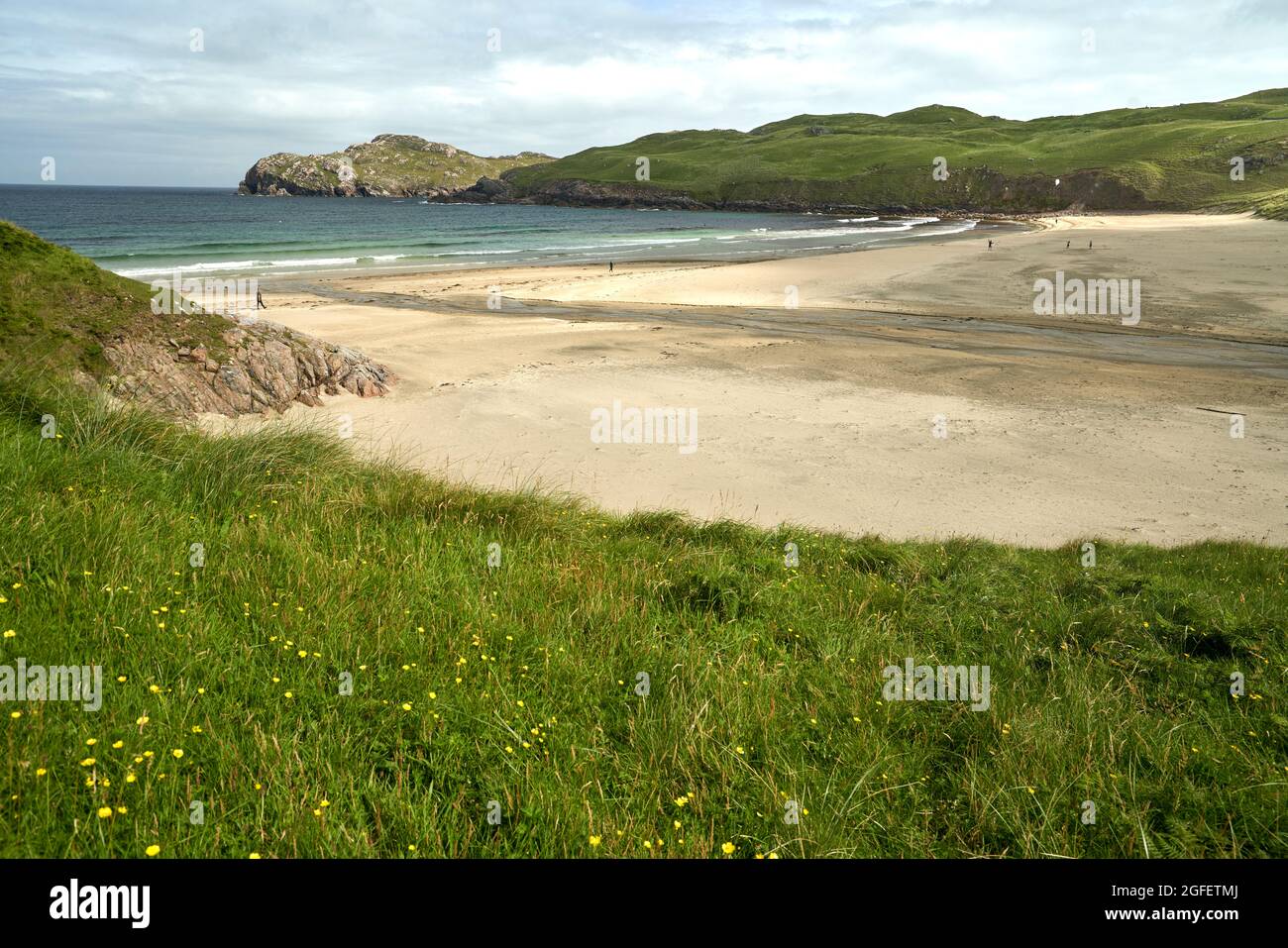 he beach at Cliff on the west side of the Isle of Lewis Stock Photo - Alamy