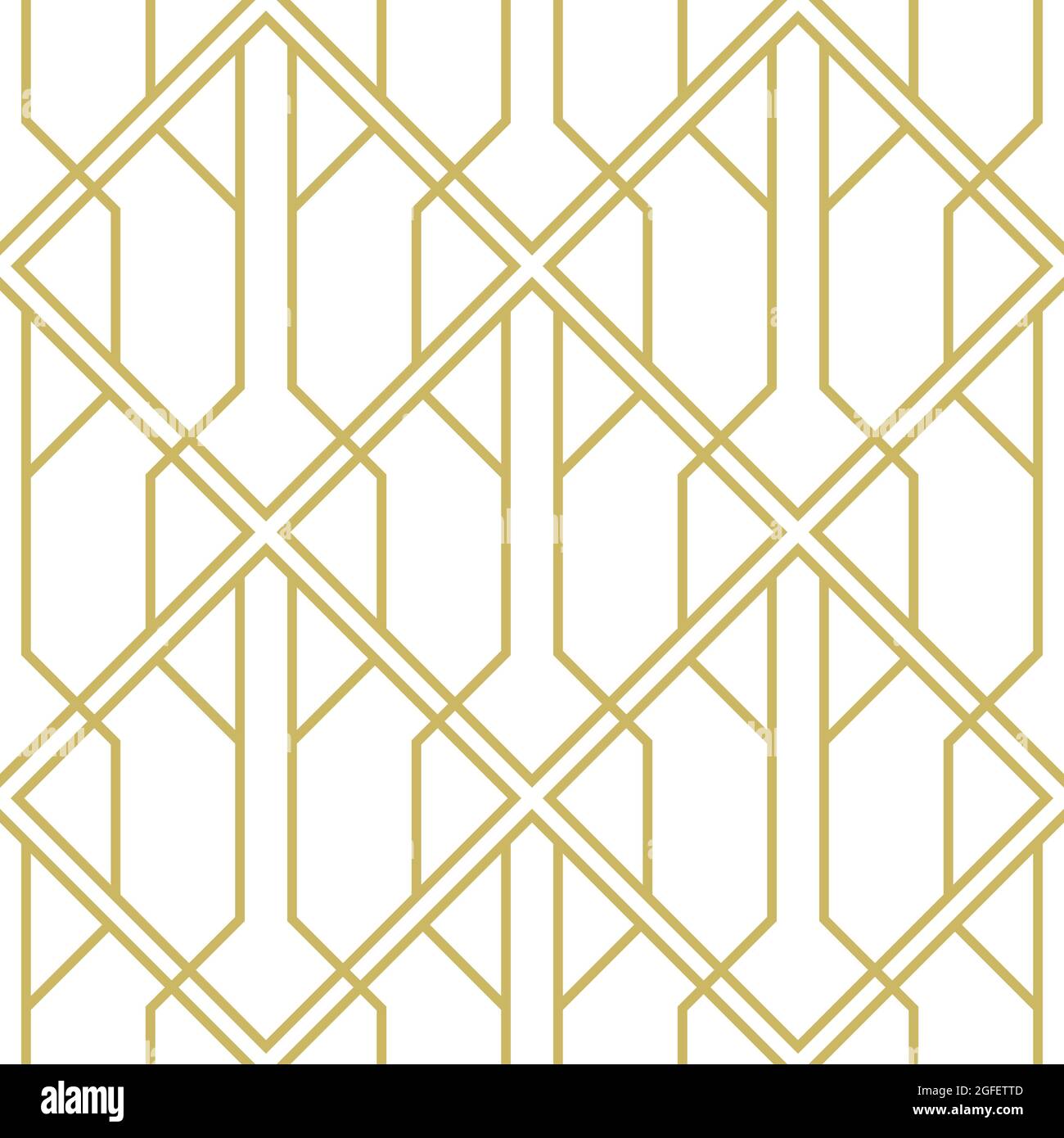 Art Deco Pattern. Seamless geometric vintage decoration. Minimal lines ...