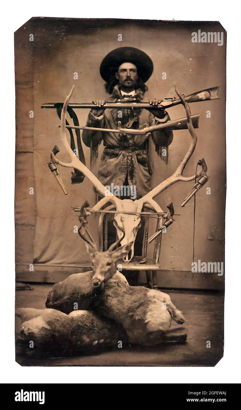 Buffalo bill cody hunting hi-res stock photography and images - Alamy