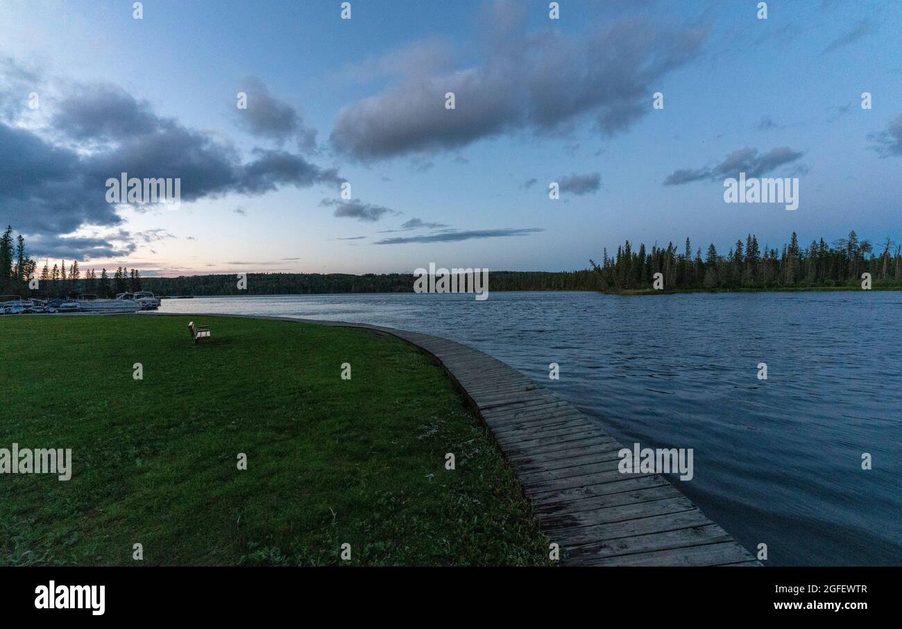 Lake waskesiu hi-res stock photography and images - Alamy