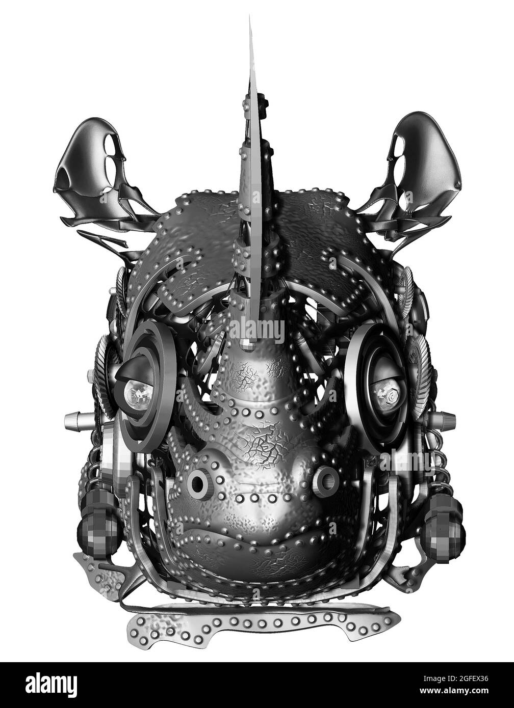 Rhino illustrations art Cut Out Stock Images & Pictures - Alamy