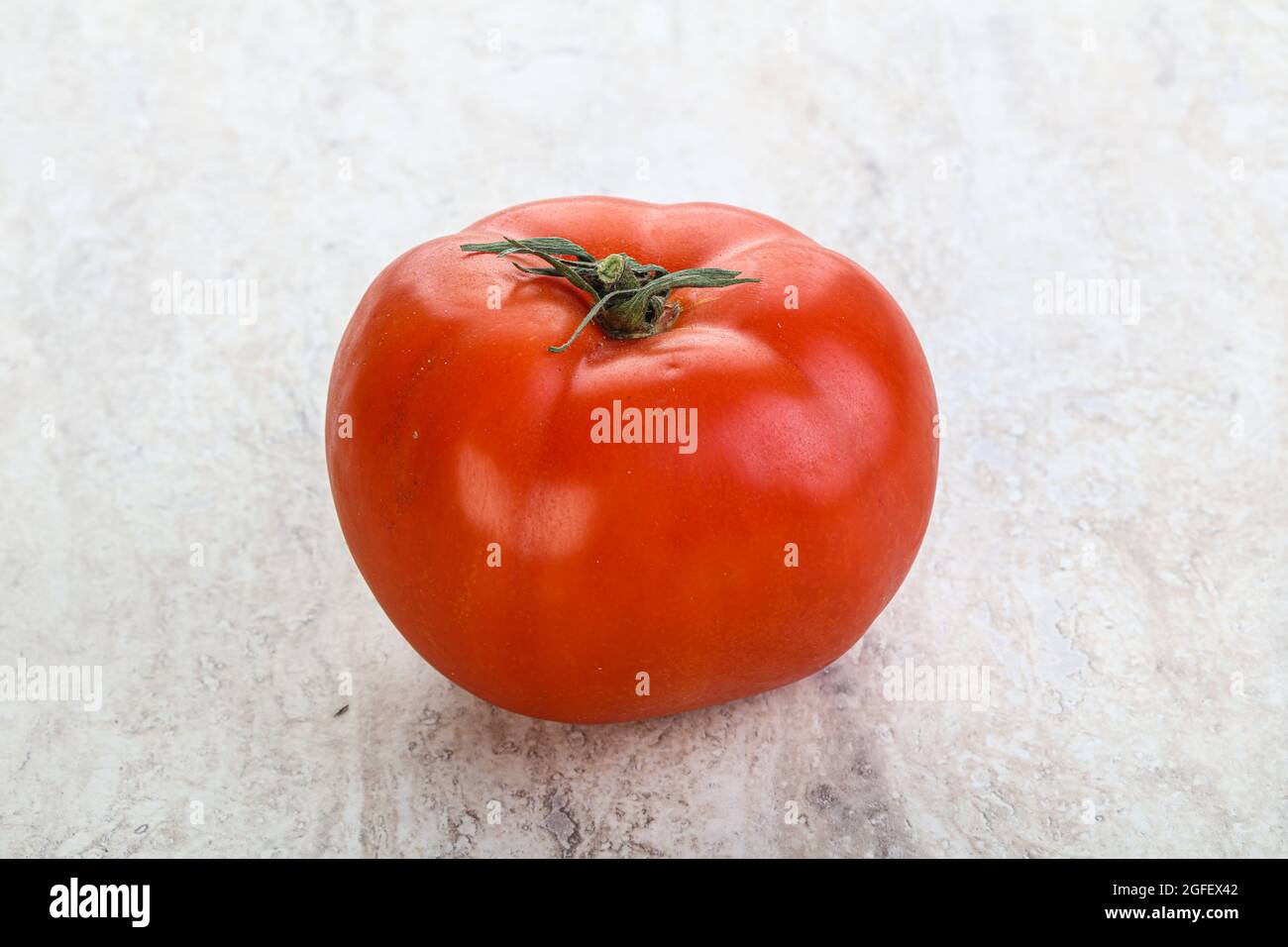 Red ripe big juicy tomato isolated Stock Photo - Alamy