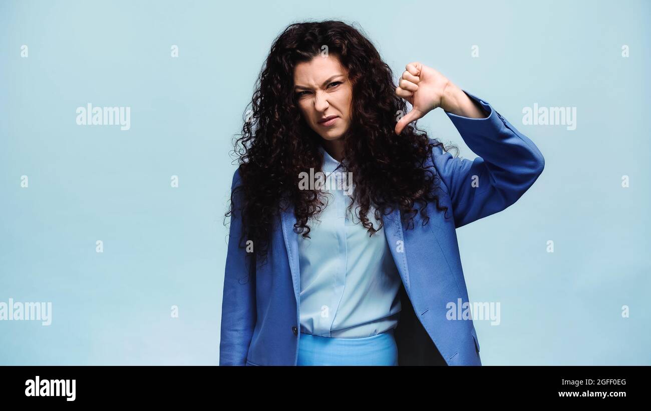Person showing disgust hi-res stock photography and images - Alamy