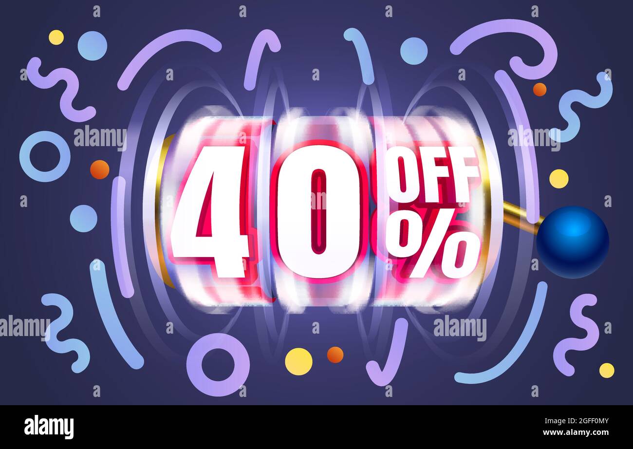 Up to 40 percent off Stock Vector Images - Alamy