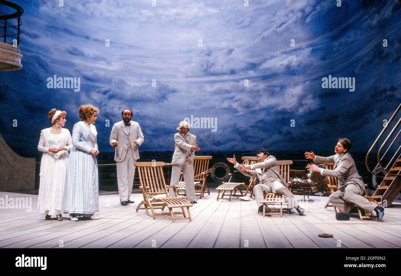 l-r: Suzanne Johnston (Dorabella), Renee Fleming (Fiordiligi), James ...