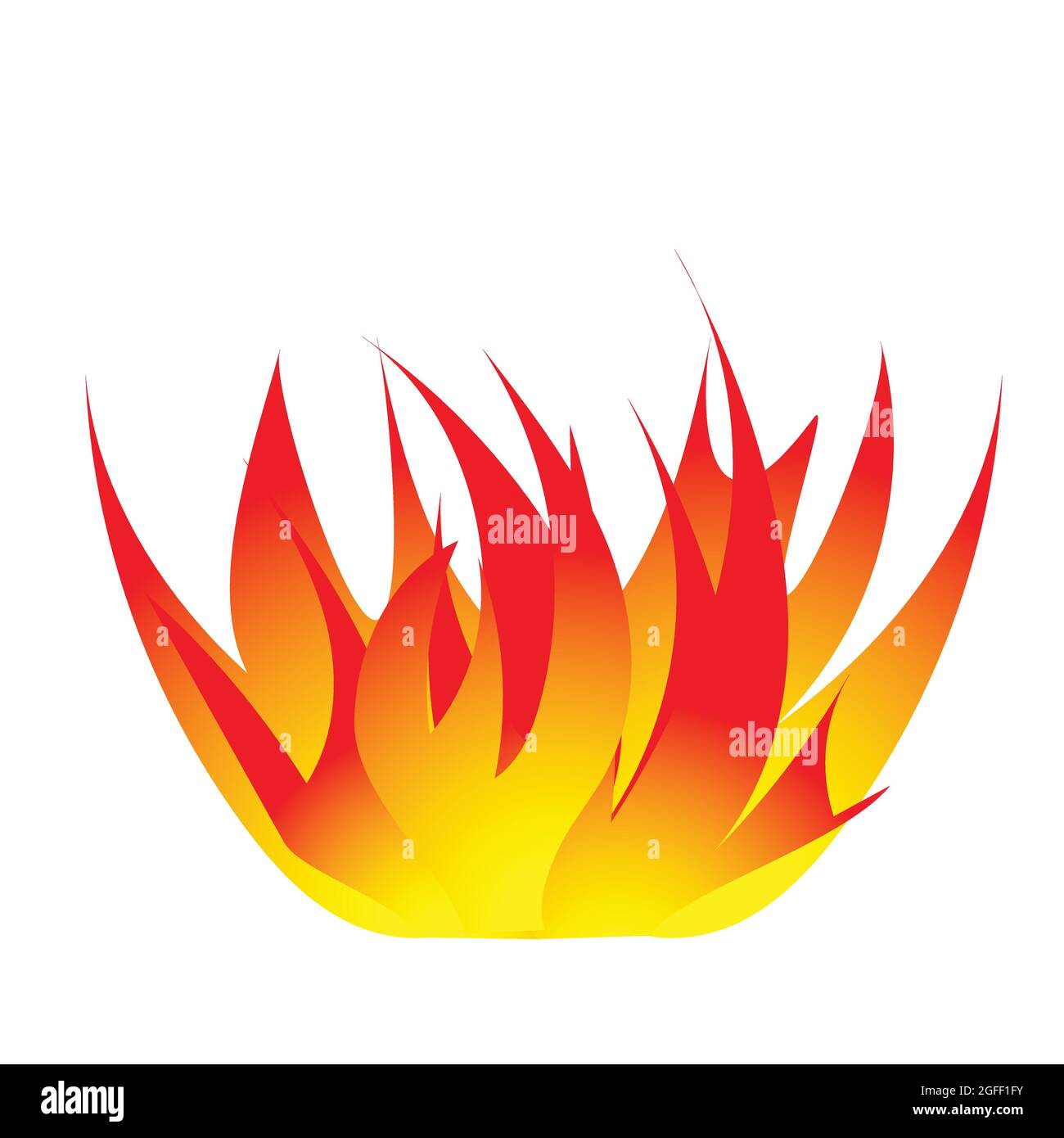 Red and orange fire flame.hot flaming element. Idea of energy and power ...