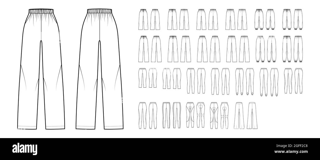 Sweatpants Template