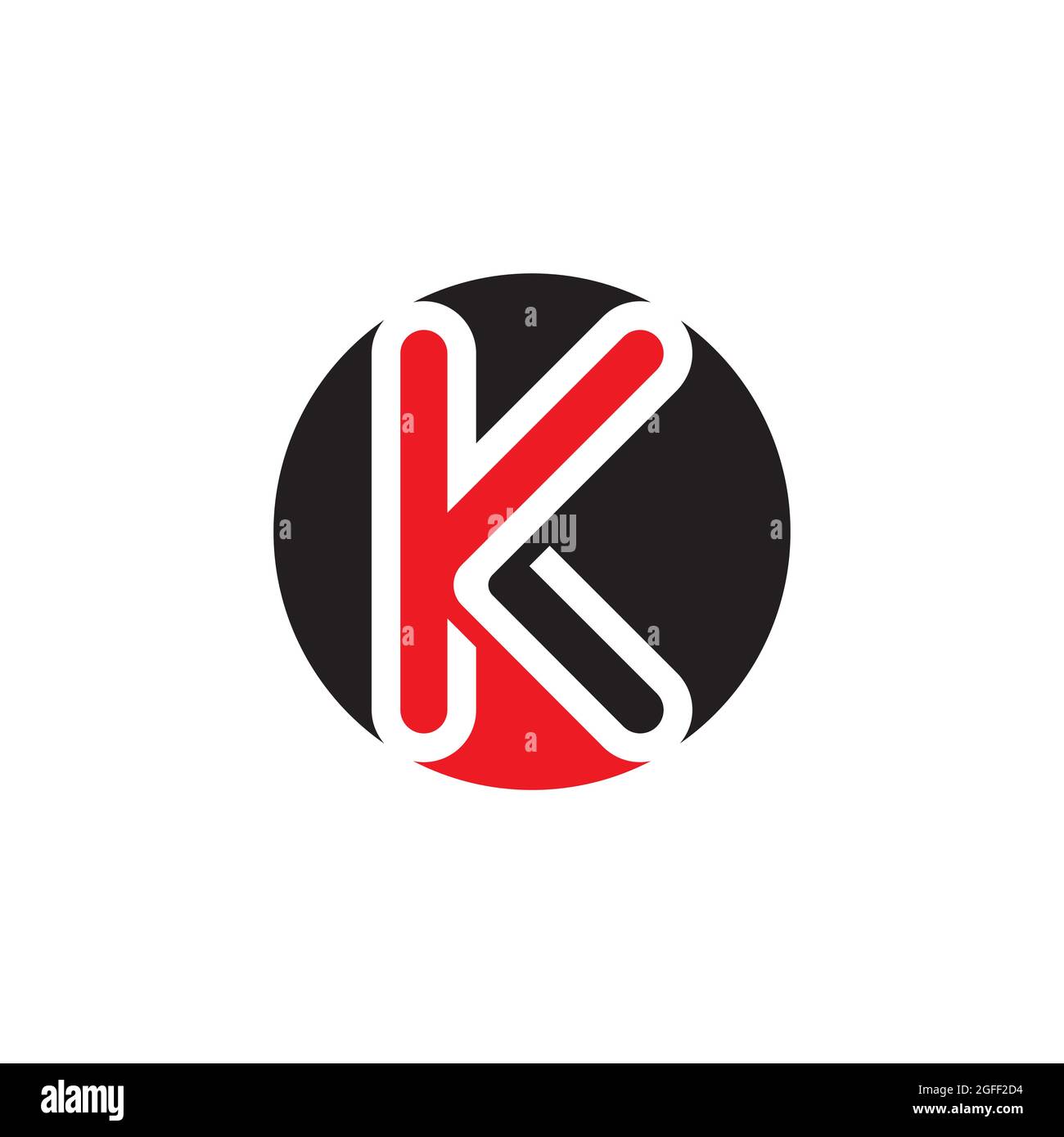 Letter k icon hi-res stock photography and images - Alamy