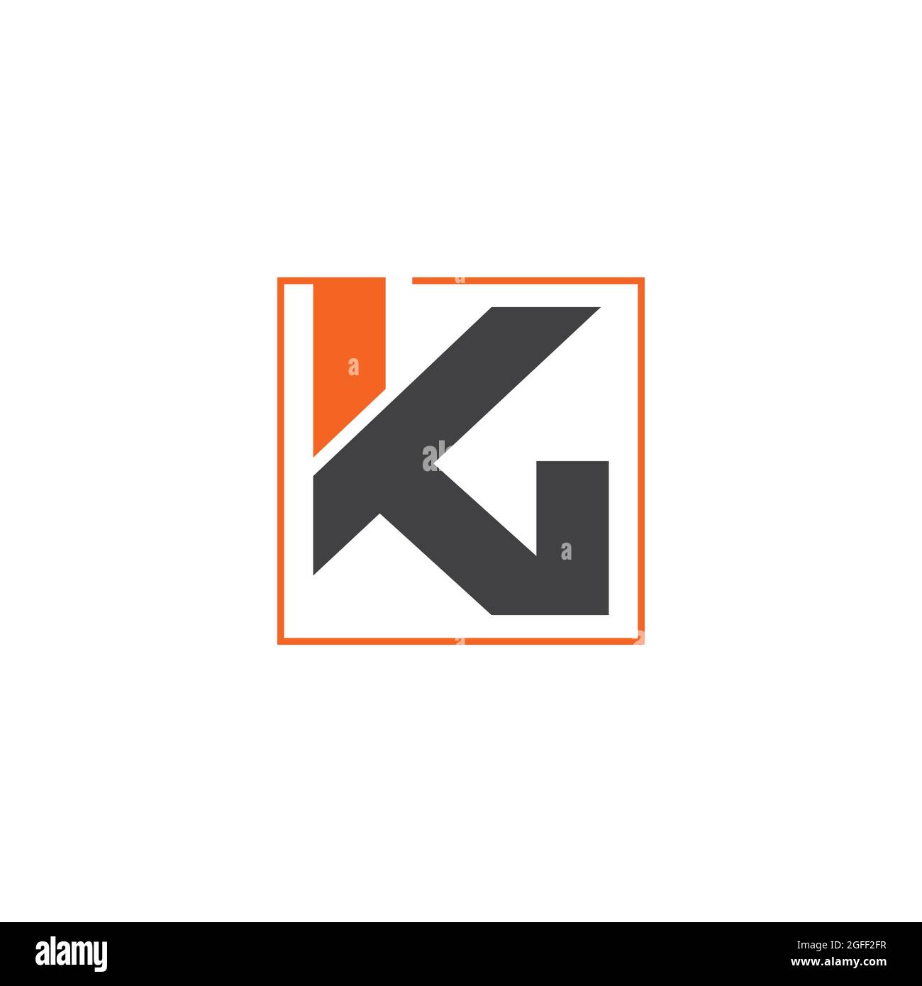 This is a creative letter K icon logo design Stock Vector Image & Art ...