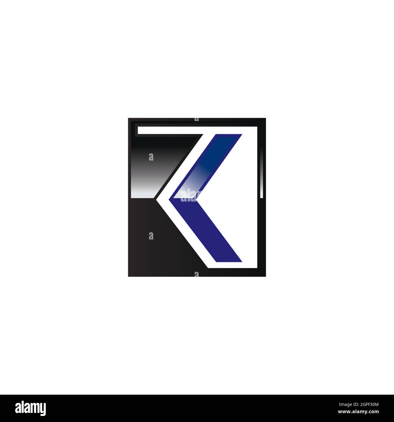 This is a creative letter K icon logo design Stock Vector Image & Art ...