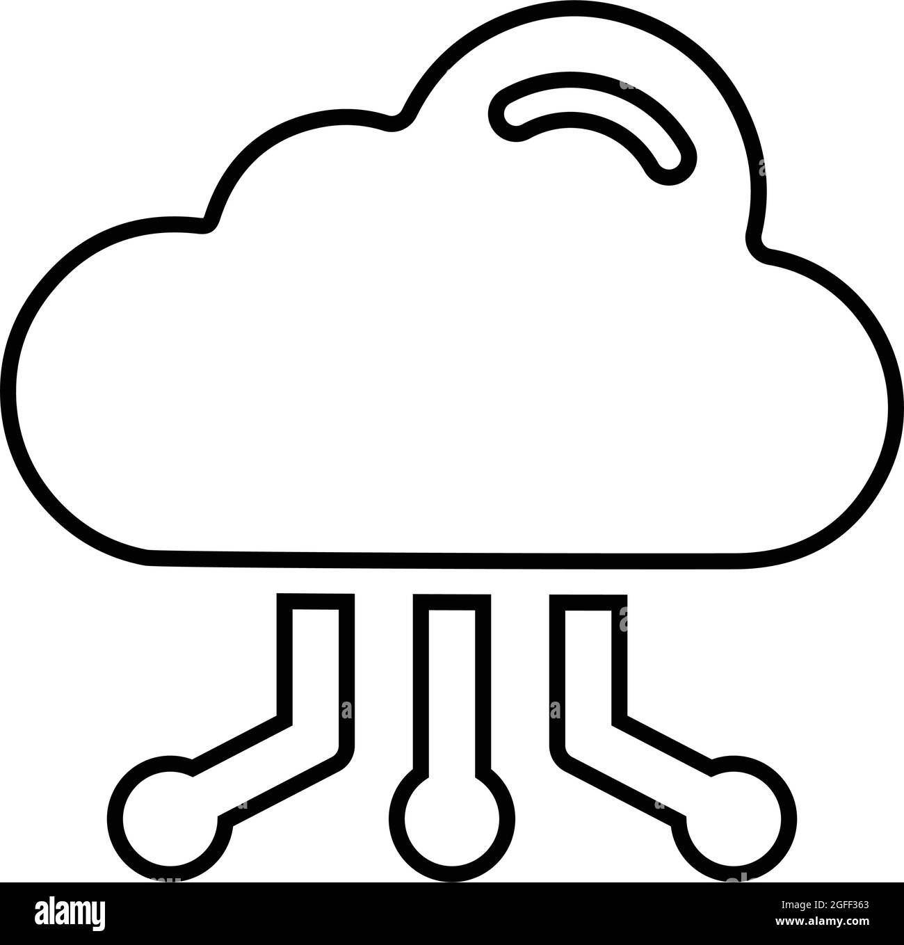 File sharing vector vectors Stock Vector Images - Alamy