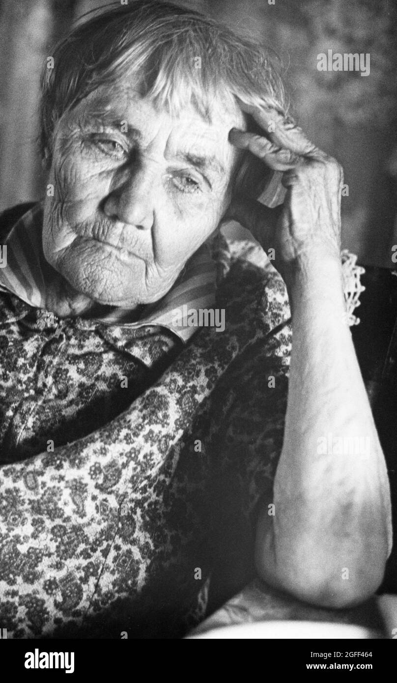 Calvert Texas USA, 1977: Photo feature for the newspaper on elderly ...