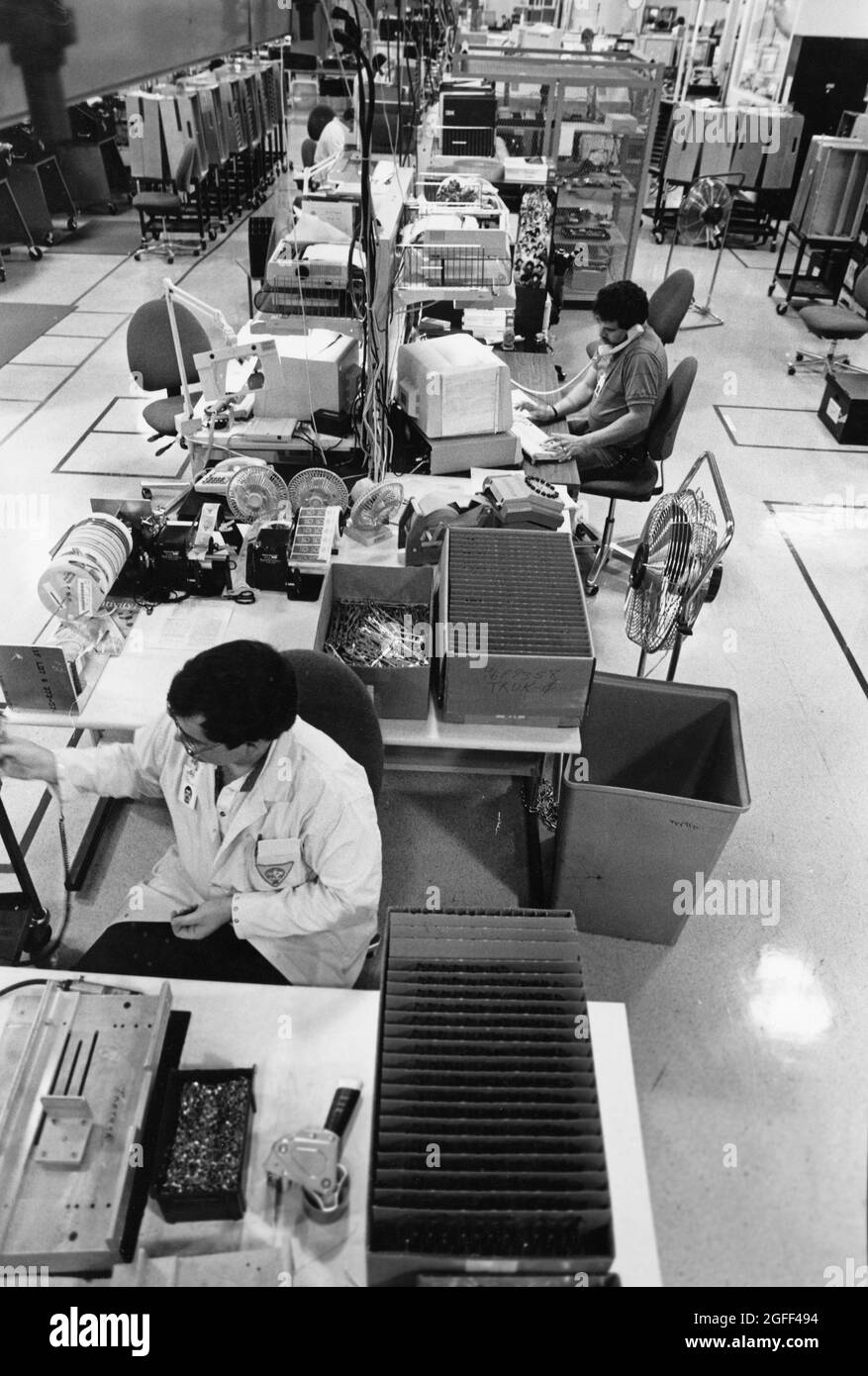 Austin Texas USA, circa 1992: High Tech Manufacturing in Texas ...
