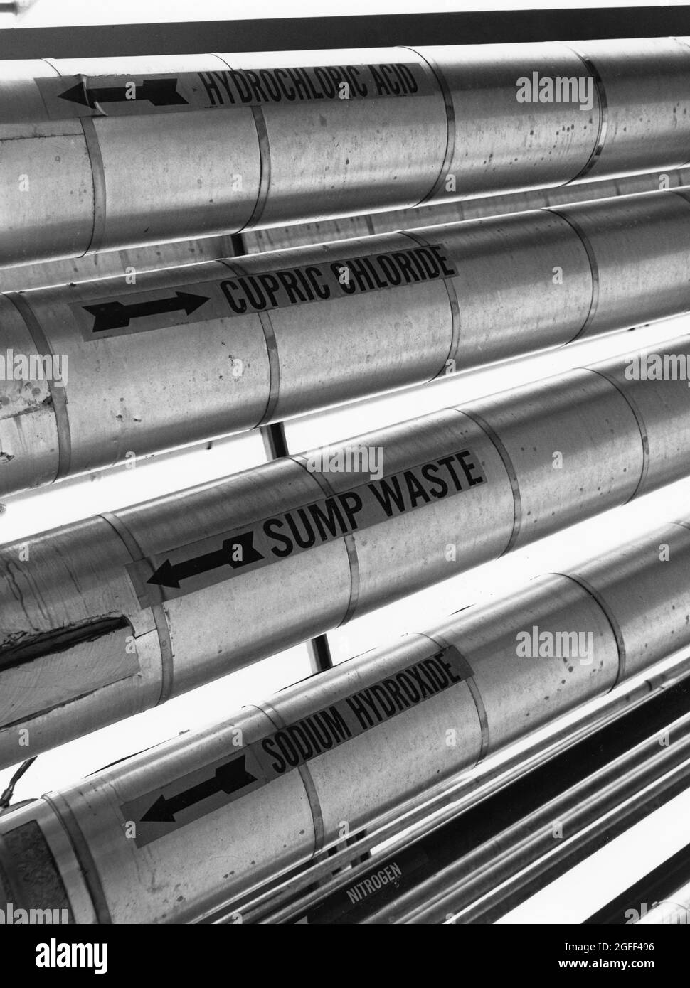 Waste piping Black and White Stock Photos & Images - Alamy