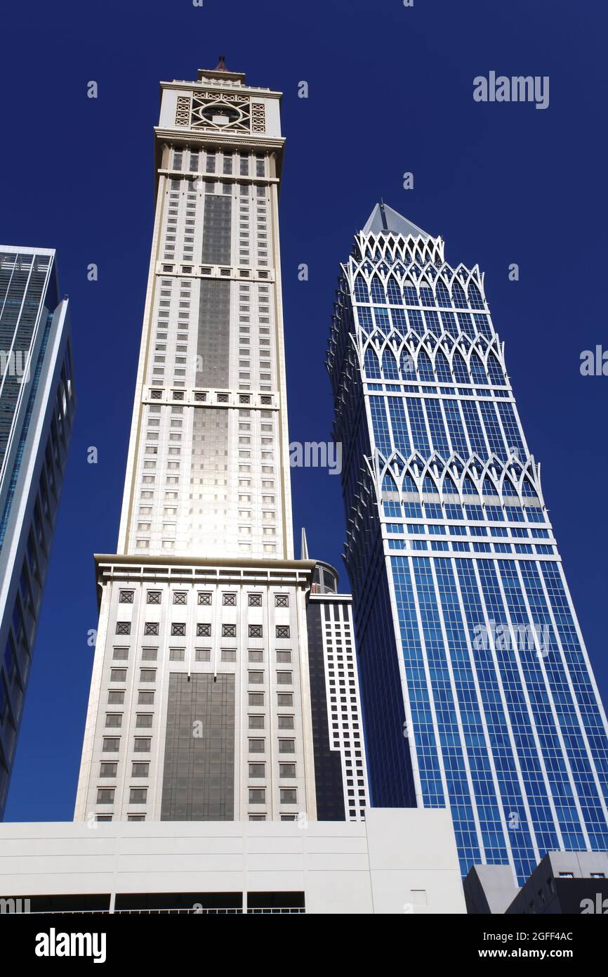 Cityscape of Dubai with modern futuristic architecture , United Arab ...