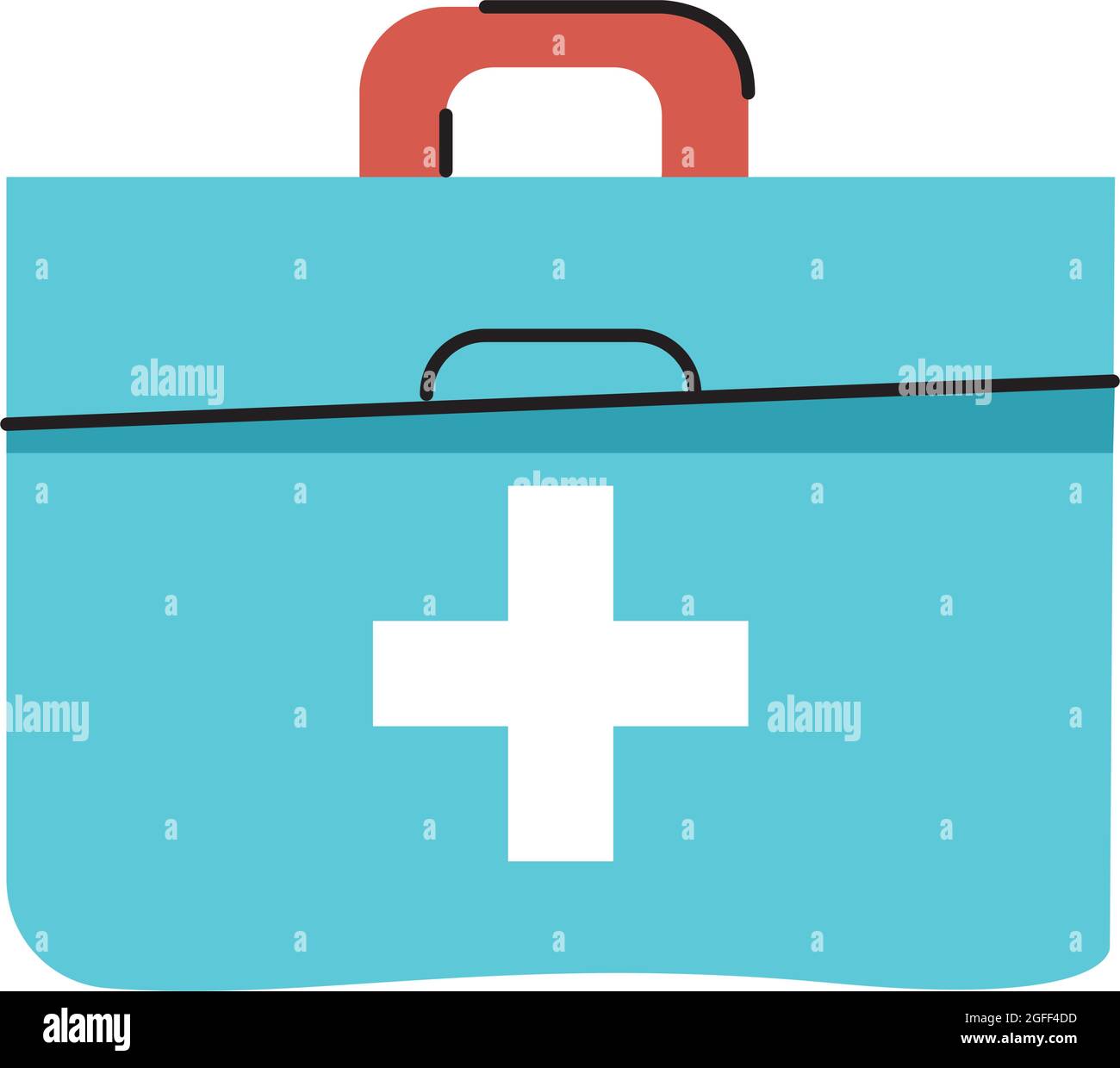 medical kit case Stock Vector Image & Art - Alamy