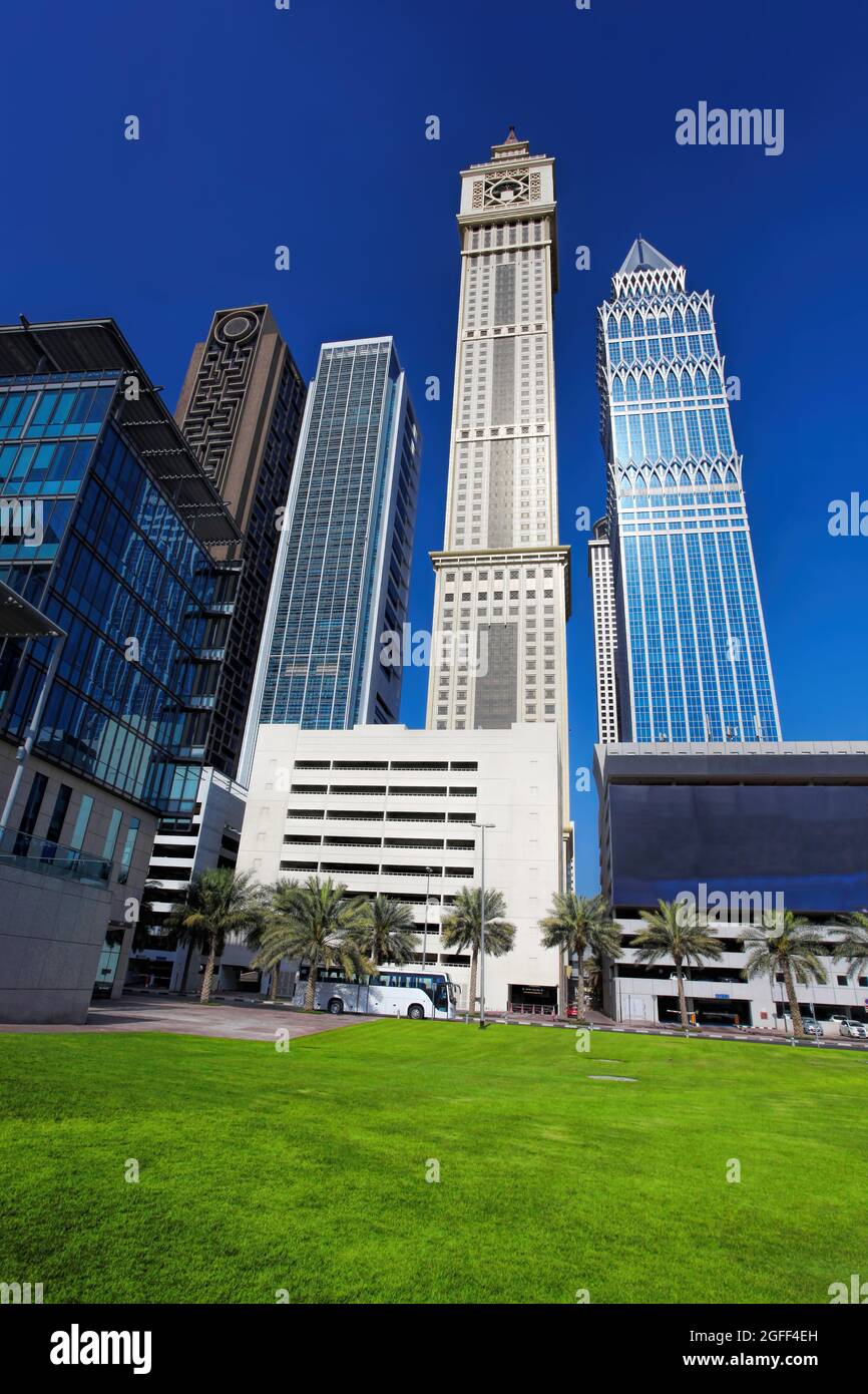 Cityscape of Dubai with modern futuristic architecture , United Arab ...
