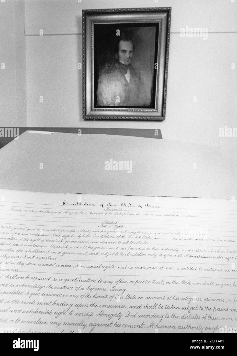 Historical texas constitution hi-res stock photography and images - Alamy