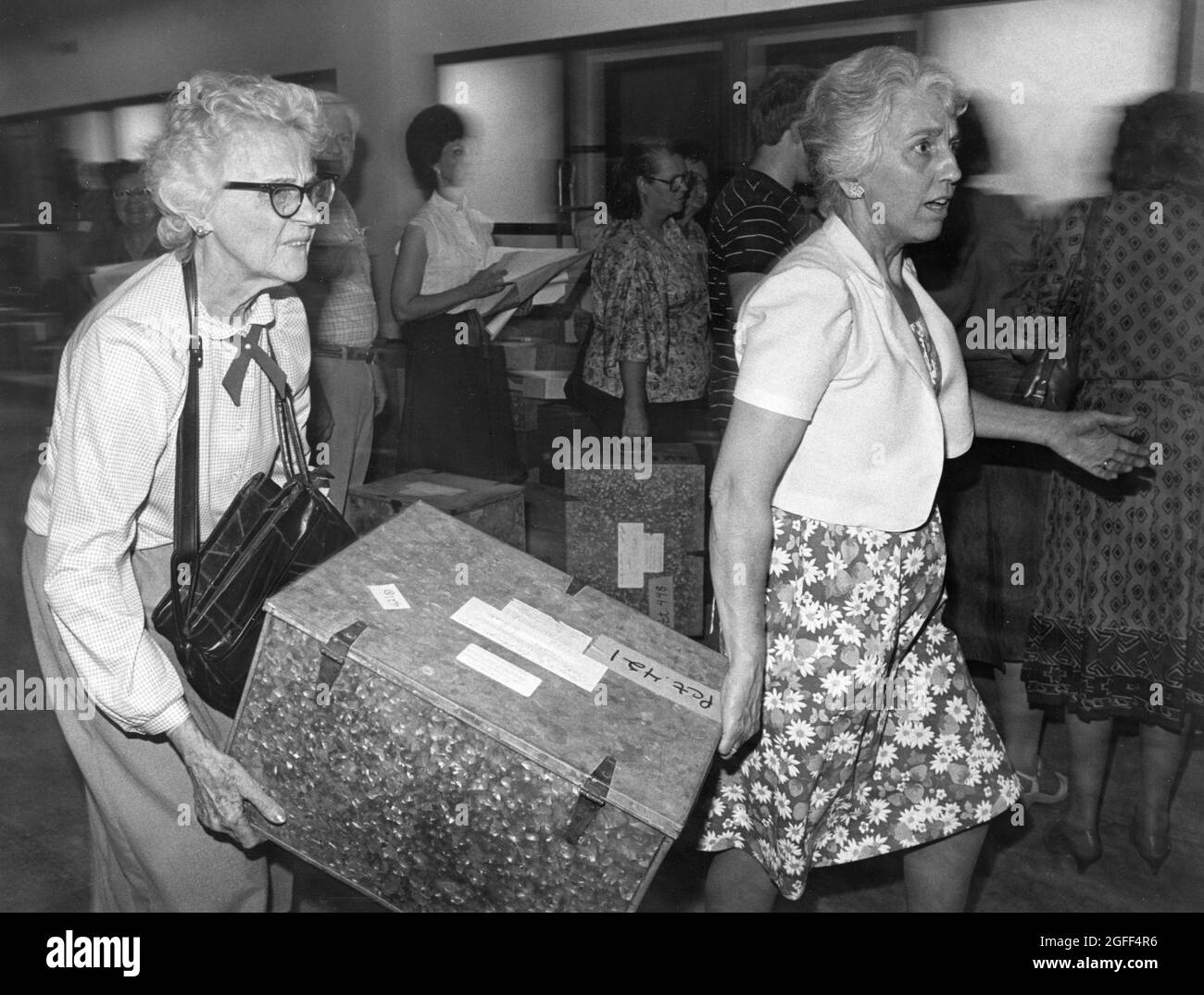 Election voting box Black and White Stock Photos & Images - Alamy