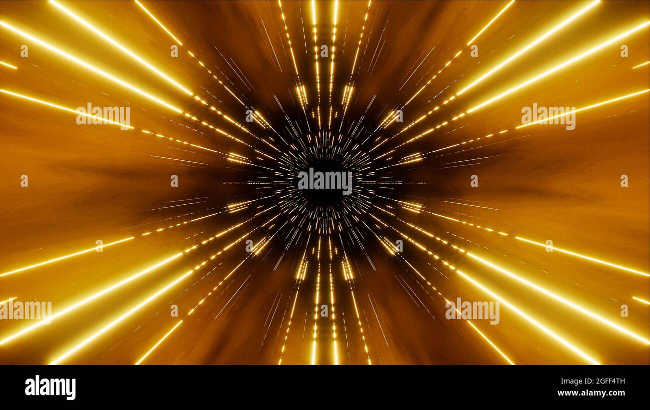 Golden Fog and Glow Light Streak Background Stock Photo - Alamy