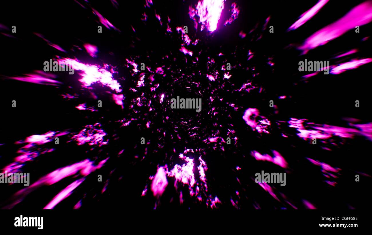 Pink Fire Flame Particles Burst Effect Stock Photo - Alamy