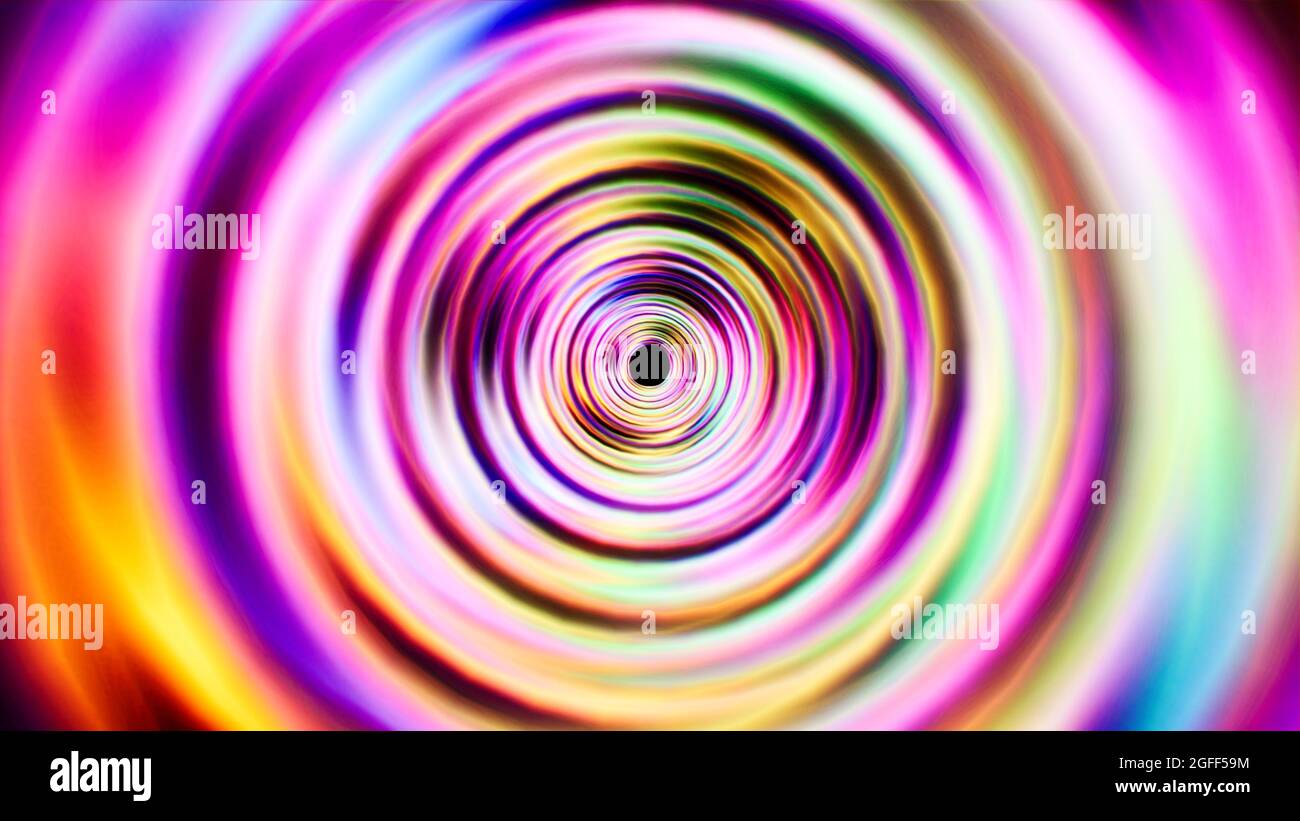 Rainbow Color Swirl Effect Background Stock Photo - Alamy