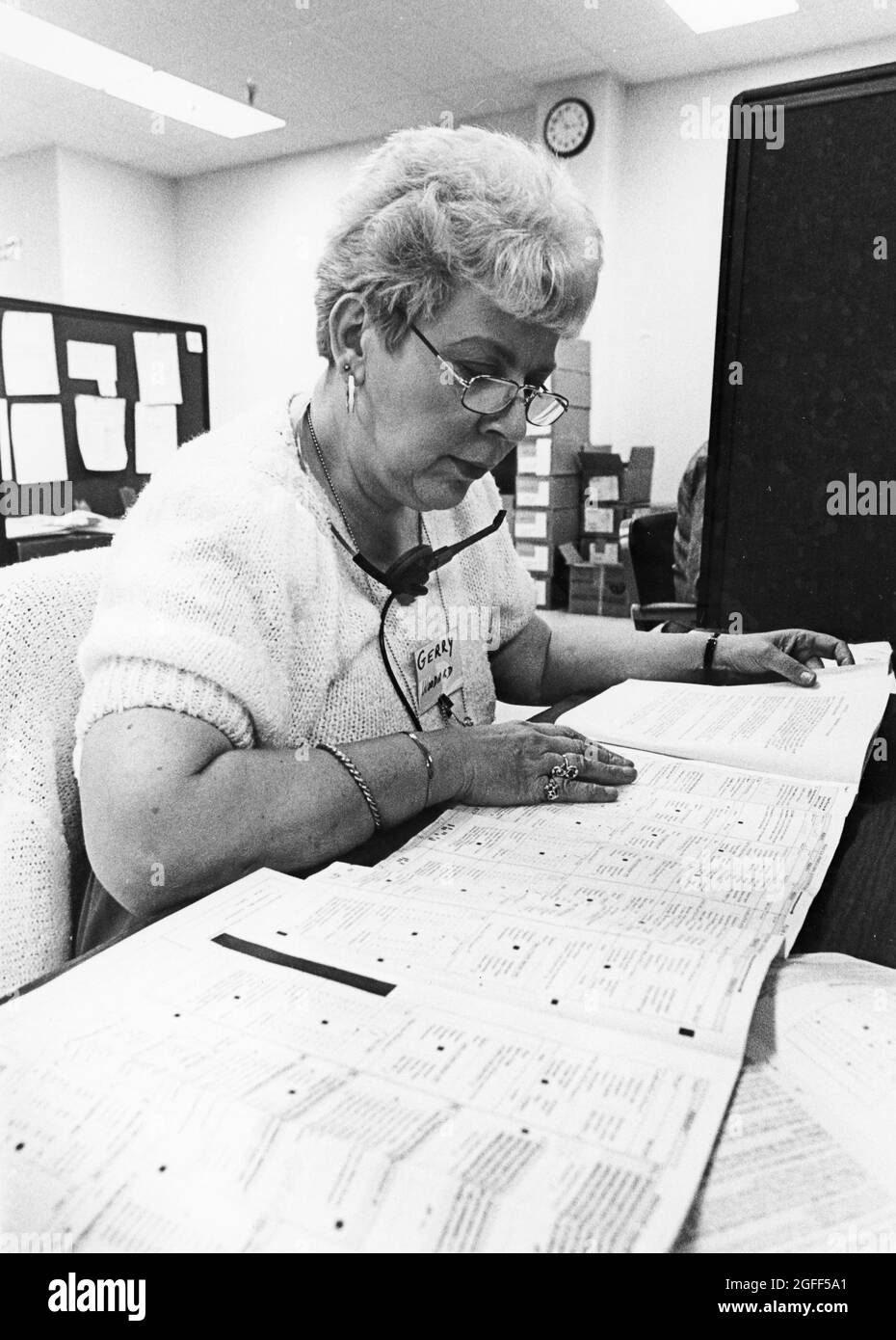 Compiling data Black and White Stock Photos & Images - Alamy