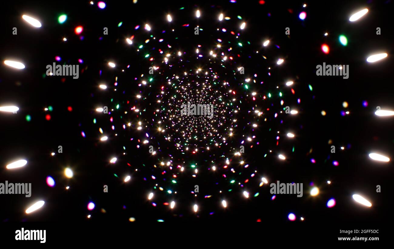 Shining Multi Color Glitter Particles Stock Photo - Alamy