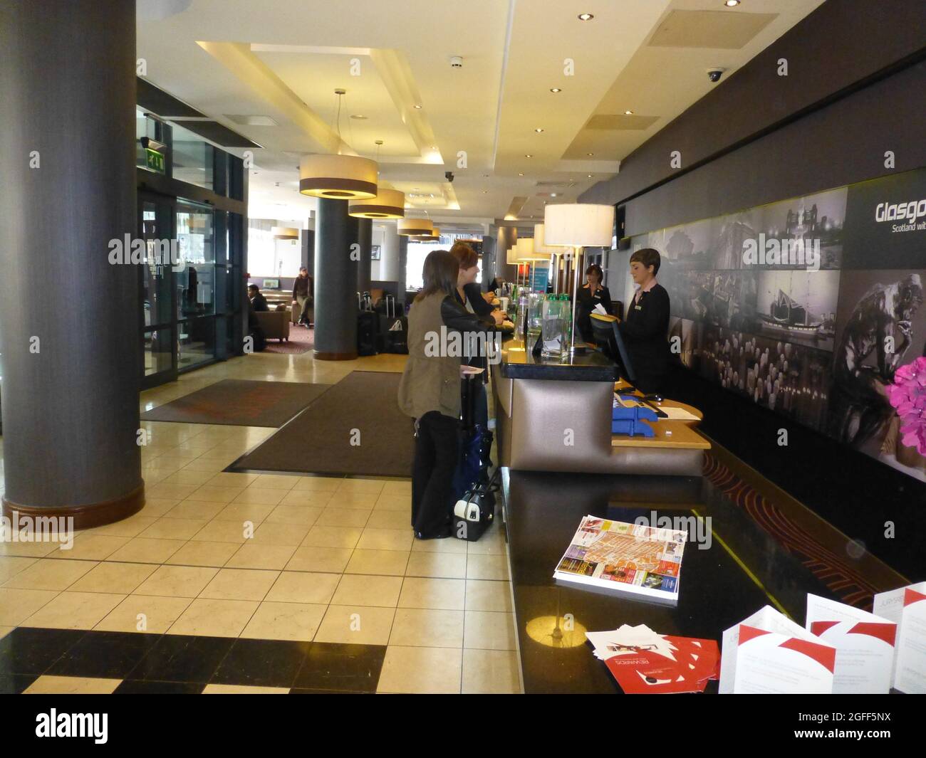 Reception hotel scotland hi-res stock photography and images - Alamy