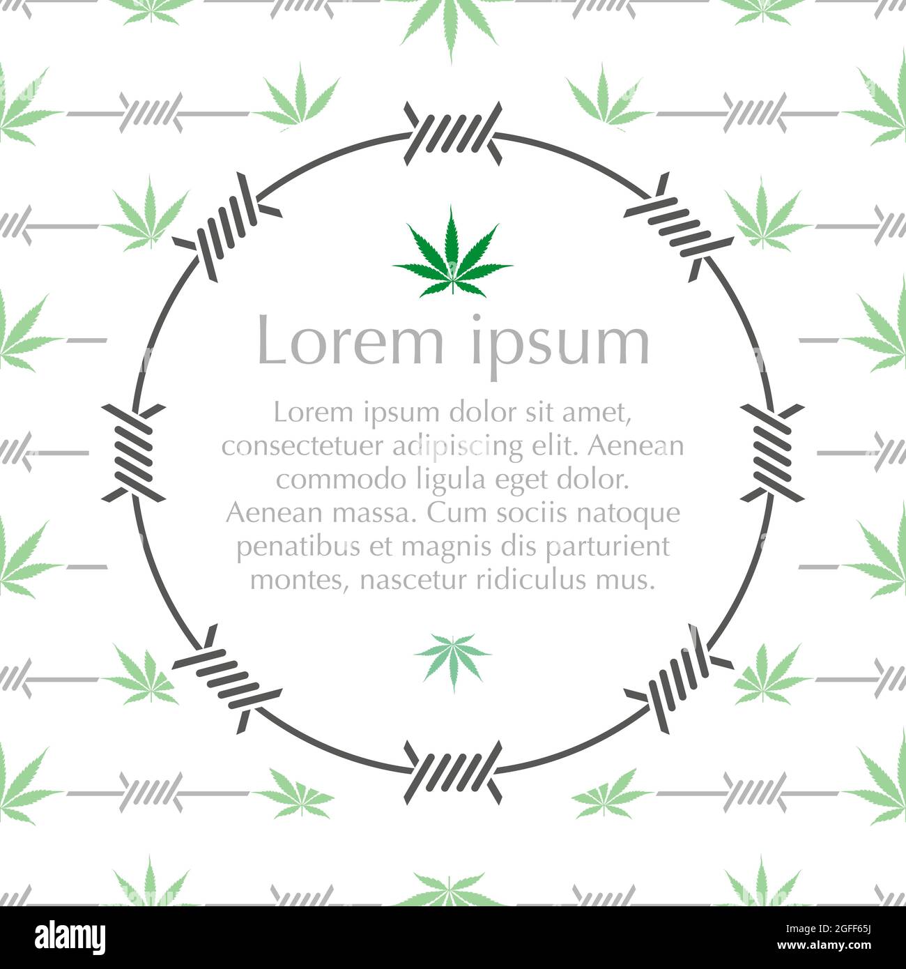 Barbed leaves Stock Vector Images - Alamy