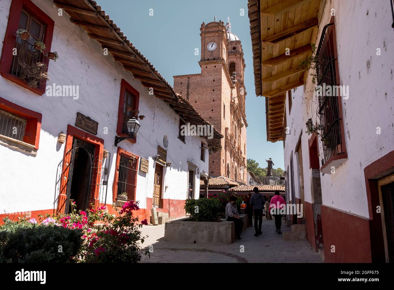 Daily life in the city center. Sayula, Mexico Stock Photo - Alamy