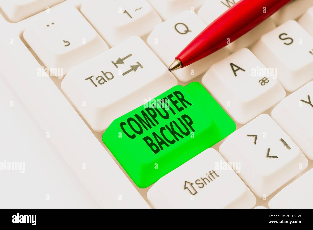 Hand writing sign Computer Backup. Business overview the act of copying ... Hand writing sign Computer Backup. Business overview the act of copying ...