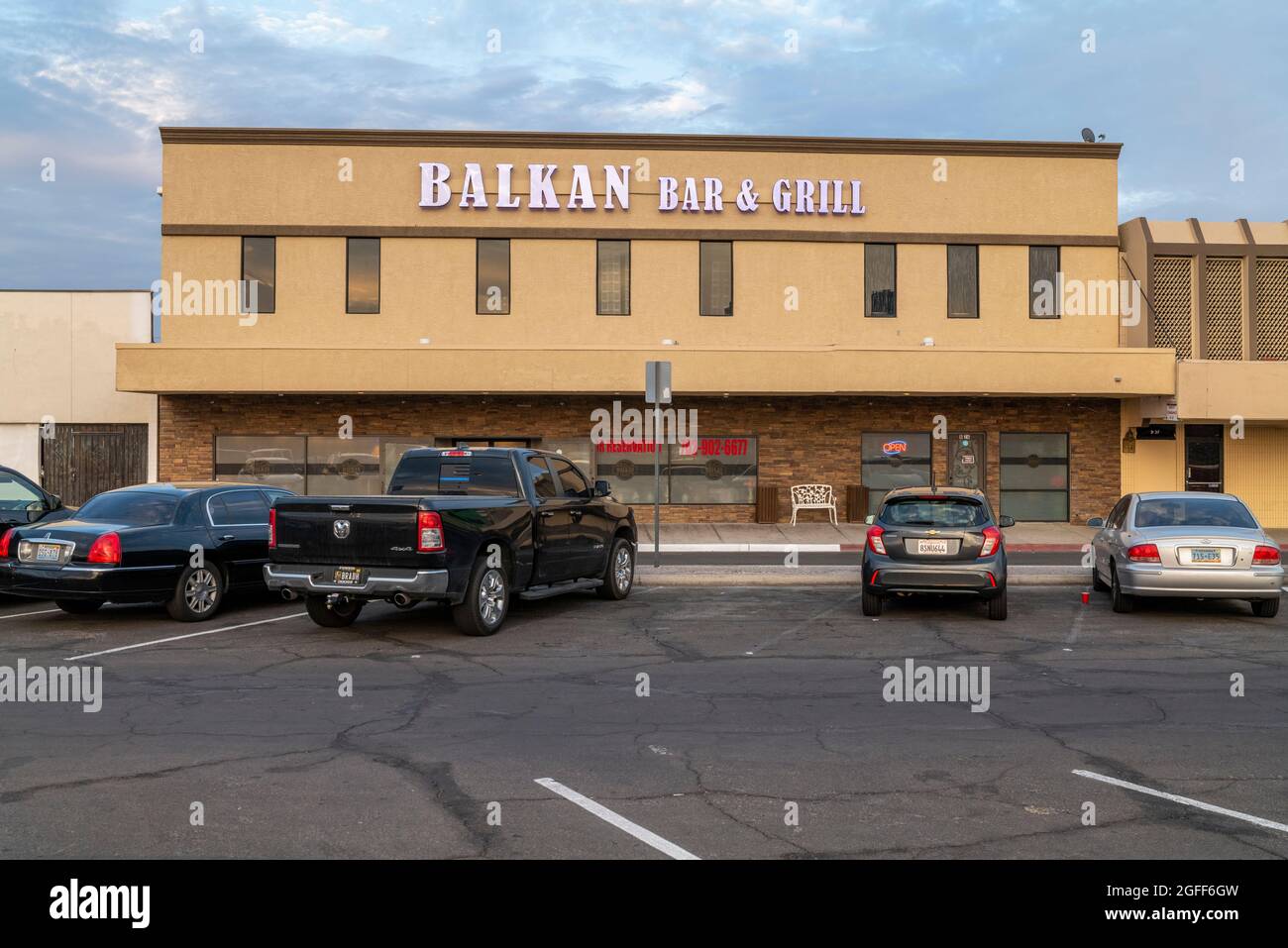 Badlands Saloon, Las Vegas, Nevada Stock Photo - Alamy