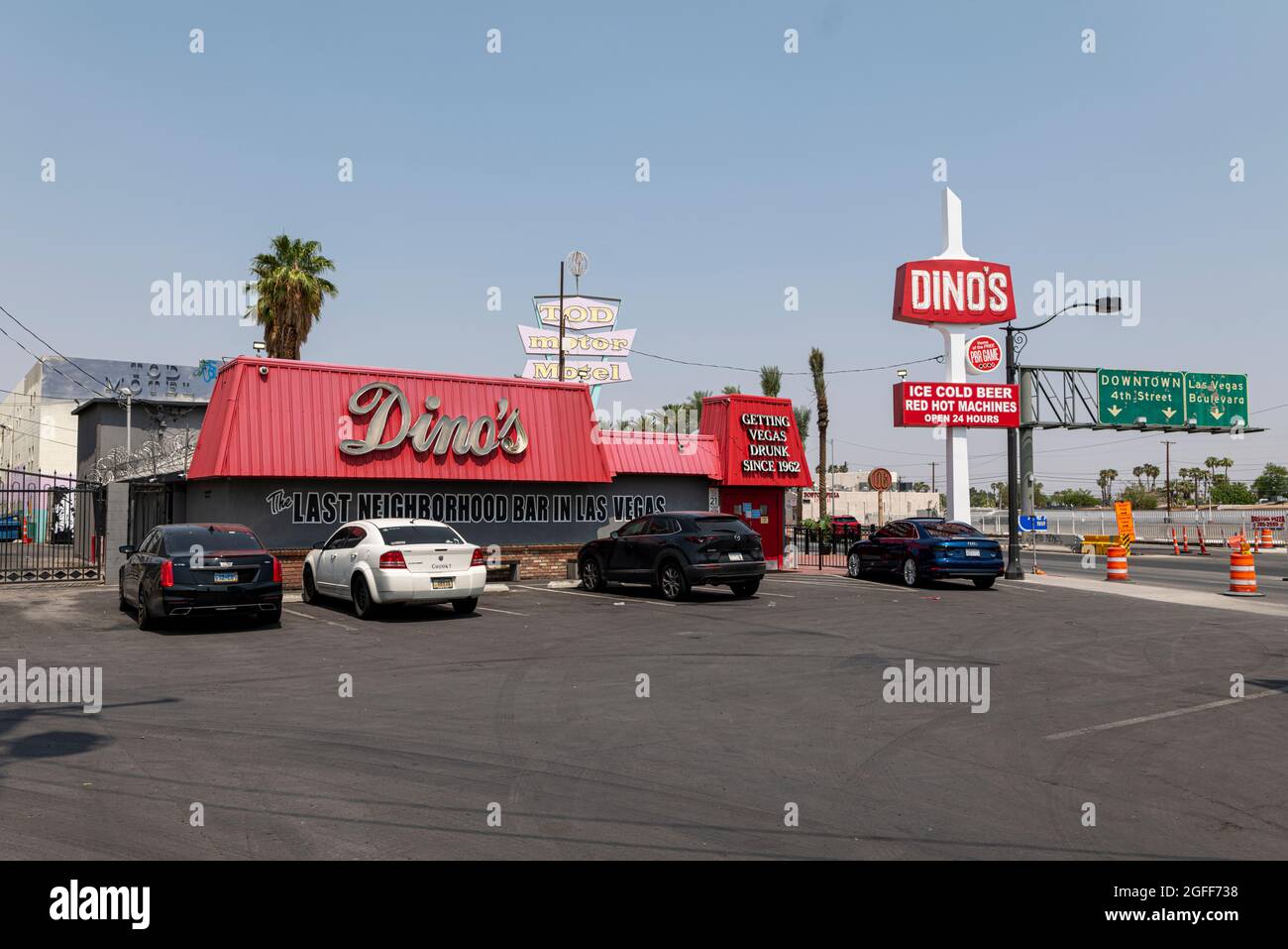 Dino's on the Las Vegas Strip, Las Vegas, Nevada Stock Photo - Alamy