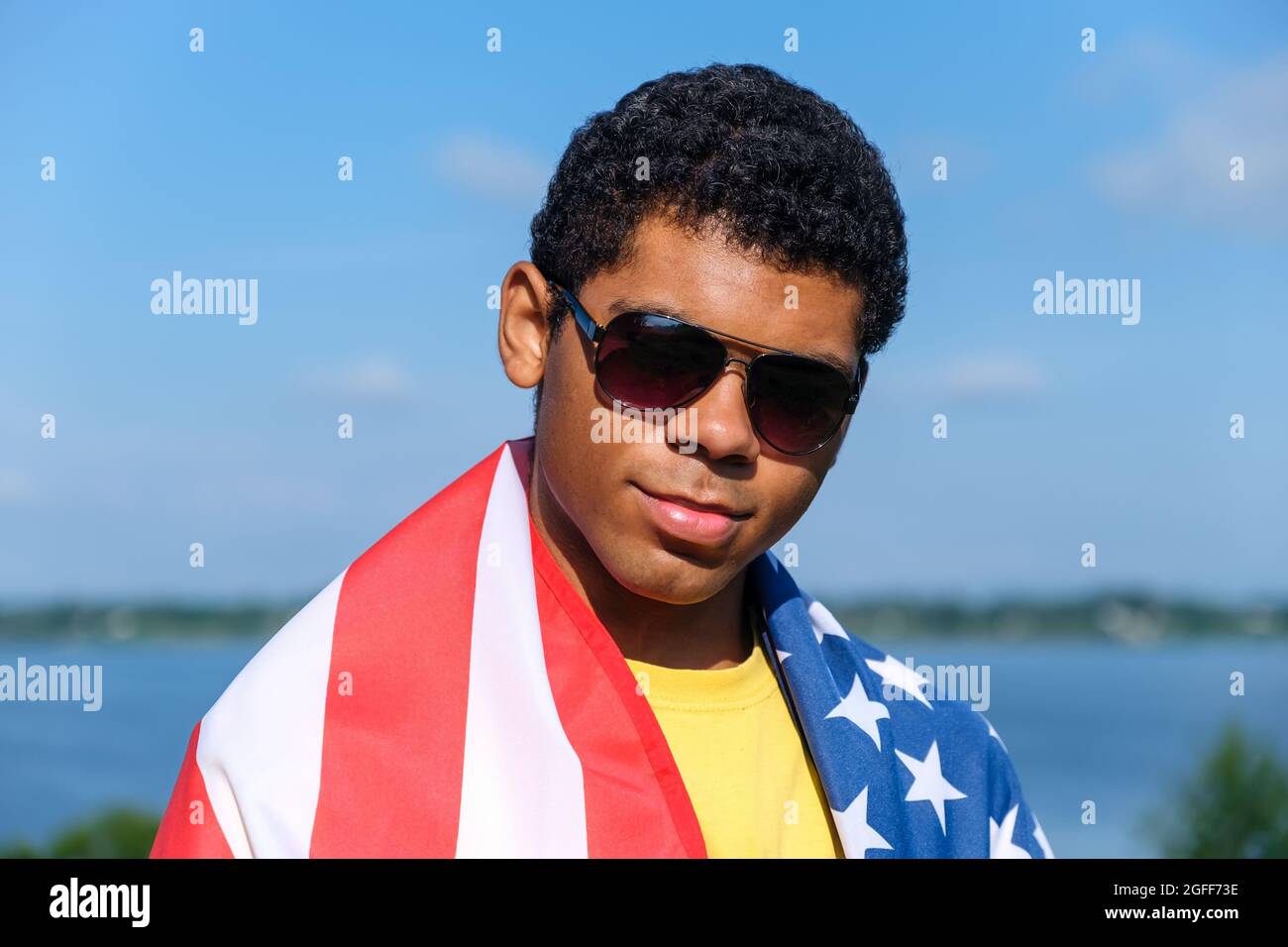 African american independence hi-res stock photography and images - Alamy