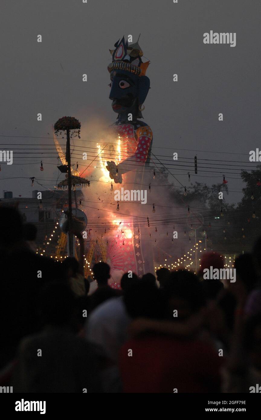 The day of Vijayadashami also known as Dussehra celebrated by Hindus by ...