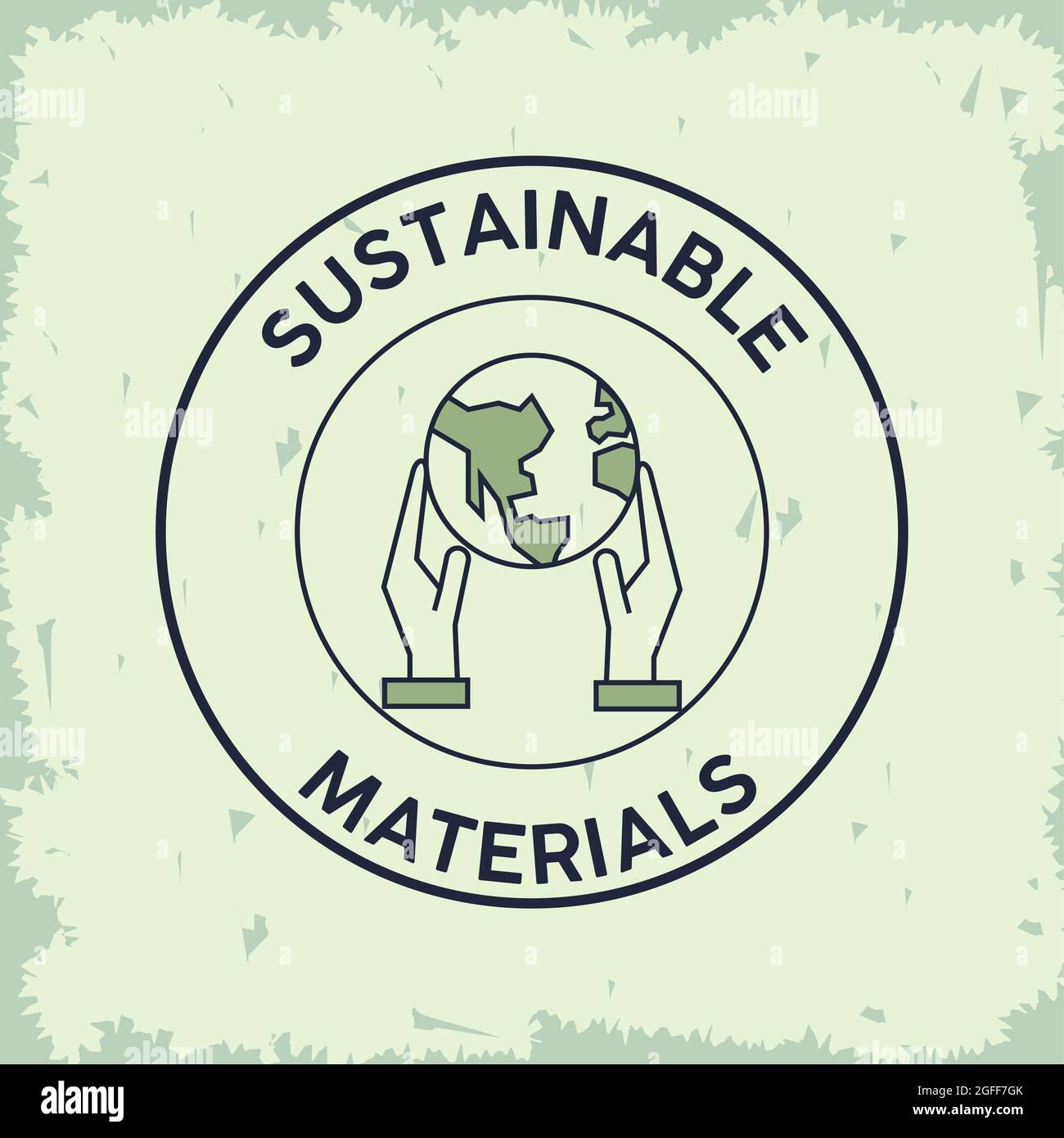 sustainable material seal Stock Vector Image & Art - Alamy